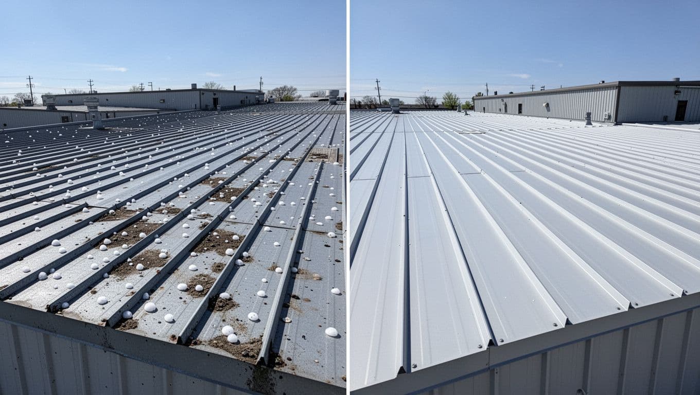 Metal Roof Hail Damage: Exposed-Fastener Roofs In Minnesota