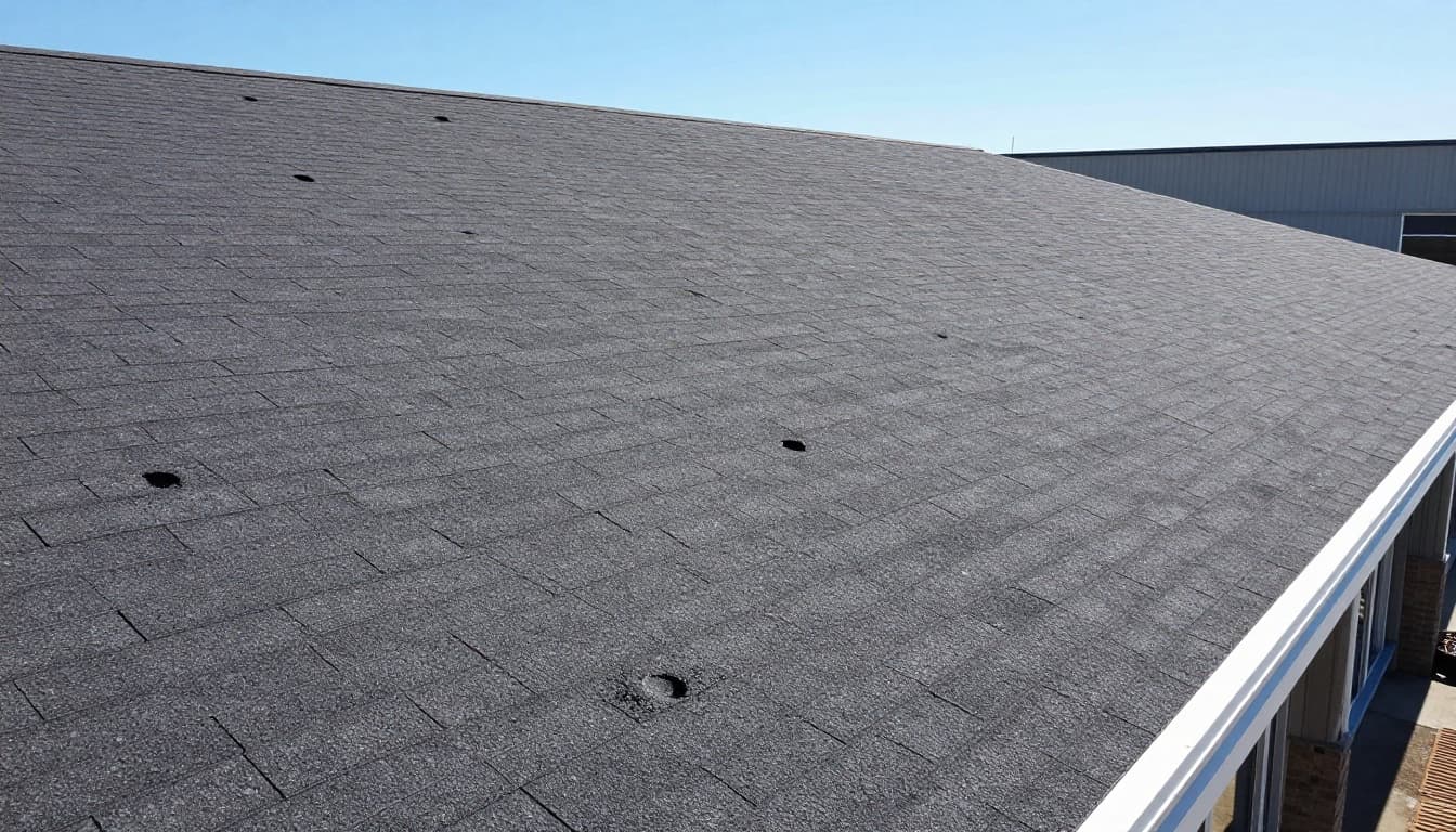 Hail Bruising Shingles: How To Spot Commercial Roof Damage